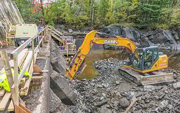 Dam Construction | Intakes & Headworks | J.F. Brennan Company