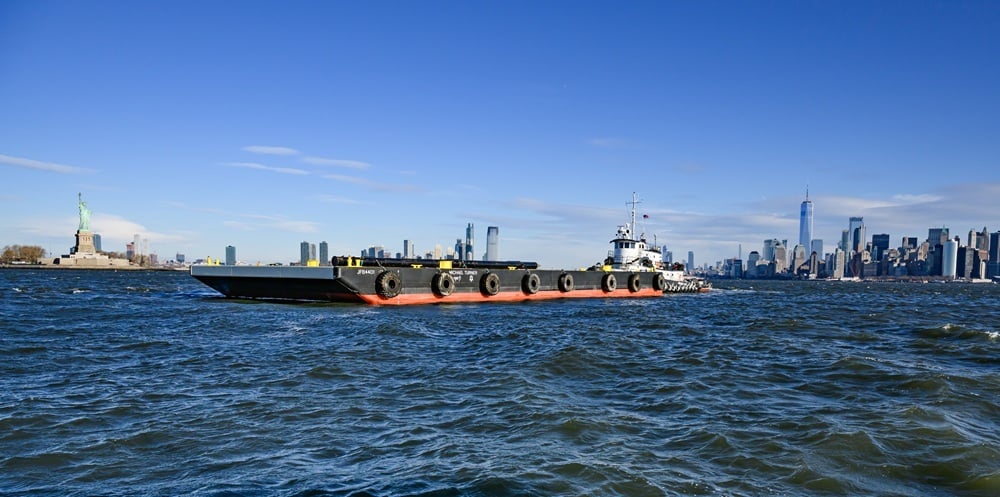 Brennan Honors Michael “Mike” Turner with Namesake Barge