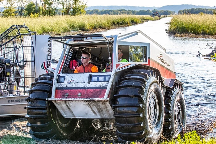 Brennan's SHERP ATV Makes A Splash [NEW PHOTOS]