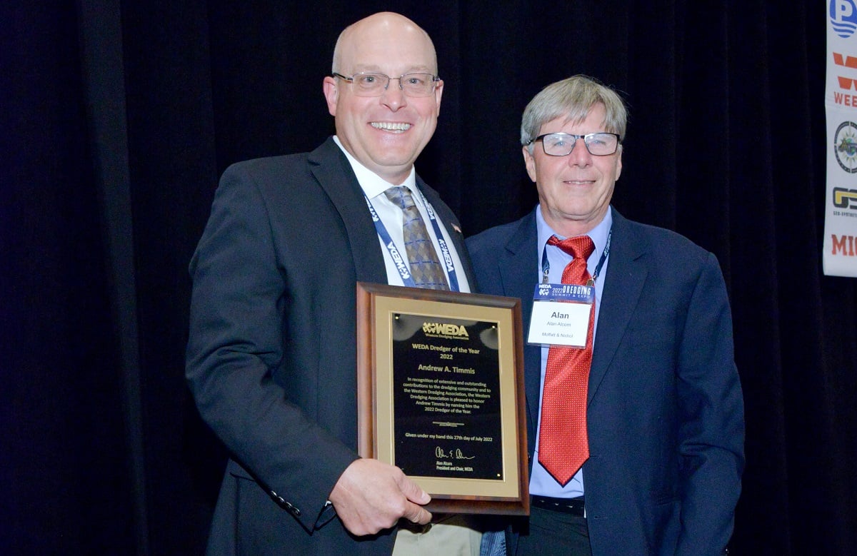 Andrew Timmis Awarded for Safety Excellence