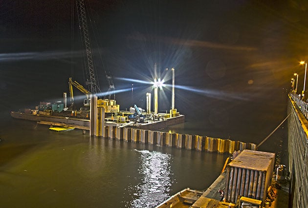 Dam Construction | Cofferdams | J.F. Brennan Company