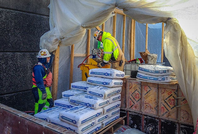 Dam Construction | Grouting | J.F. Brennan Company