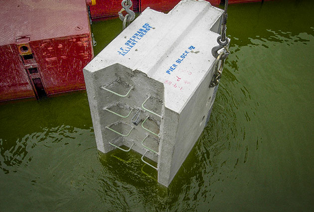 Dam Construction | Precast Concrete Placement | J.F. Brennan Company