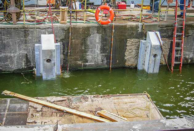 Dam Construction | Precast Concrete Placement | J.F. Brennan Company