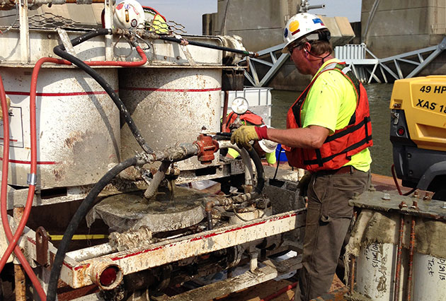 Dam Construction | Preplaced Aggregate Concrete | J.F. Brennan Company