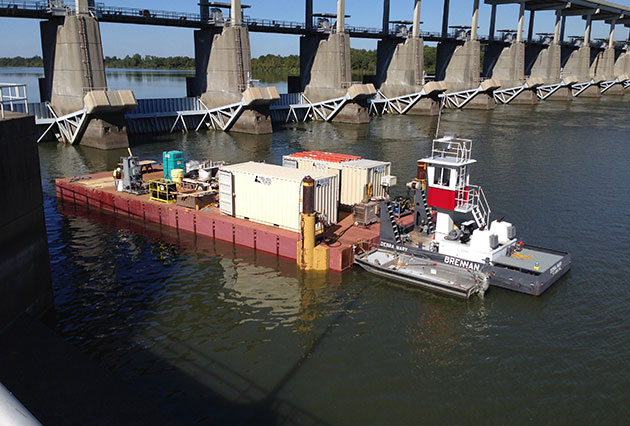 Dam Construction | Preplaced Aggregate Concrete | J.F. Brennan Company