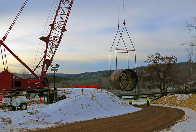 Dam Construction | Intakes & Headworks | J.F. Brennan Company