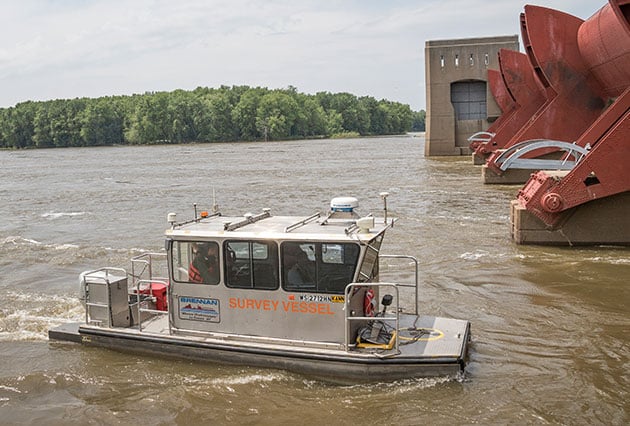 Hydrographic and Bathymetric Survey for Dams