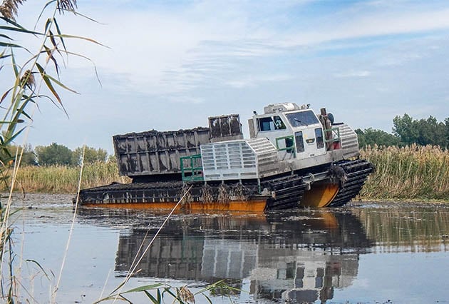 Amphibious Dredging & Wetland Remediation | J.F. Brennan Company