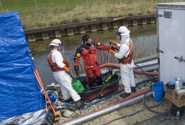 Diver-Assisted Environmental Micro Dredging | J.F. Brennan