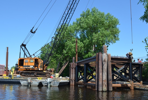 Industrial Dock & Barge Terminal Construction | J.F. Brennan Company