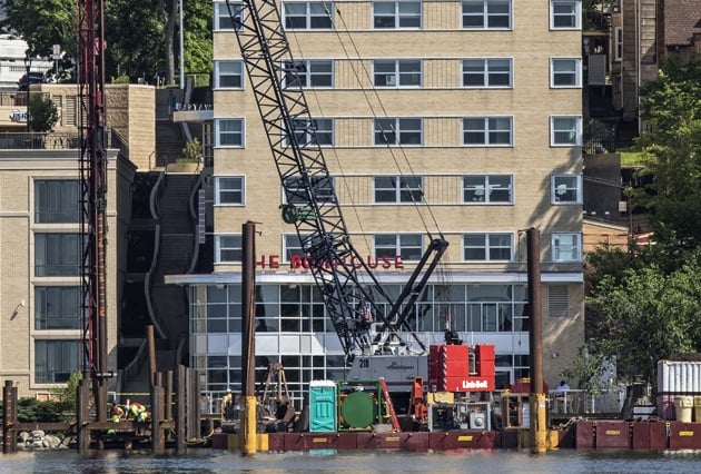 Industrial Dock & Barge Terminal Construction | J.F. Brennan Company