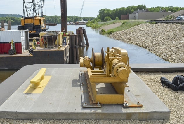 Industrial Dock & Barge Terminal Construction | J.F. Brennan Company