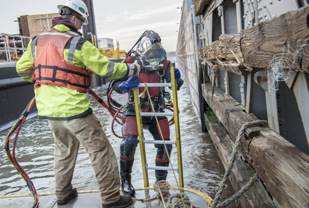 Underwater Construction_Marine Construction | J.F. Brennan Company