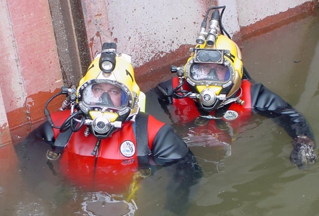 Marine Construction Dive Inspections | J.F. Brennan Company