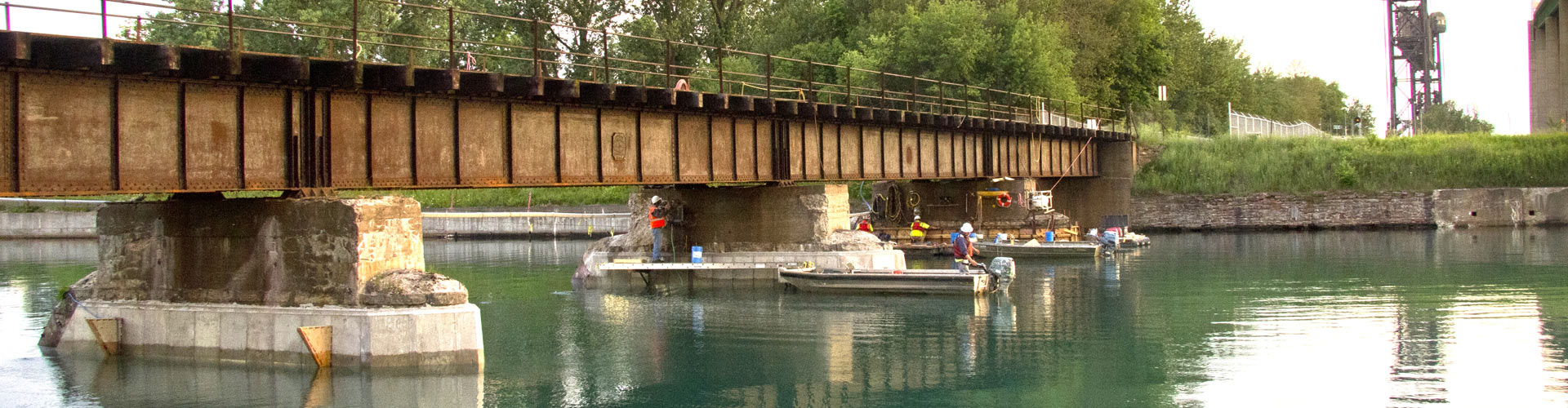 Railroad | Pier & Abutment Repairs | J.F. Brennan Company